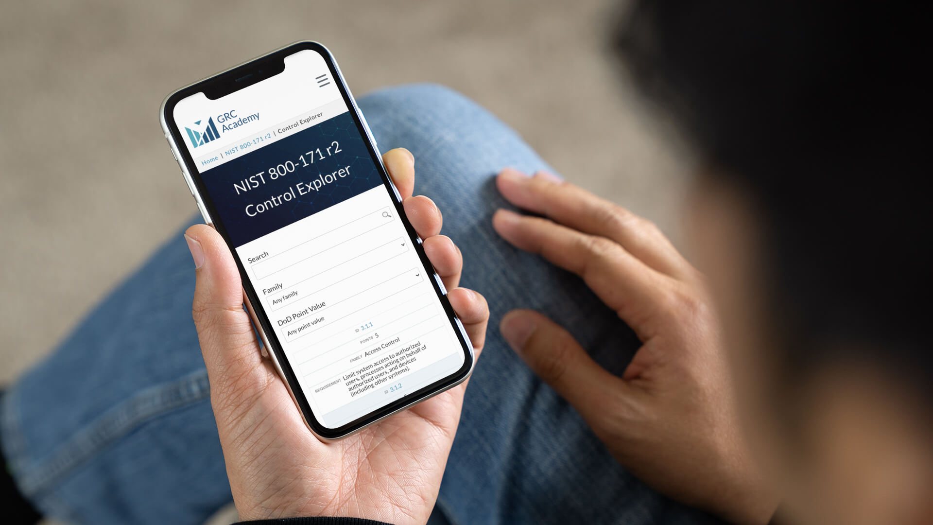 NIST 800-171 r2 Control Explorer - GRC Academy